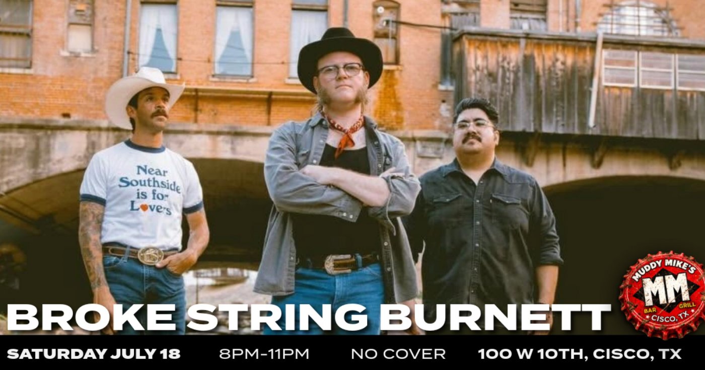 Broke String Burnett at Muddy Mikes Tickets | Muddy Mike's Bar & Grill ...